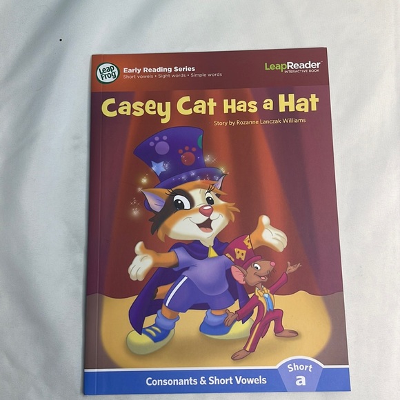 Leapfrog | Toys | Used Leapreader Casey Cat Has A Hat | Poshmark